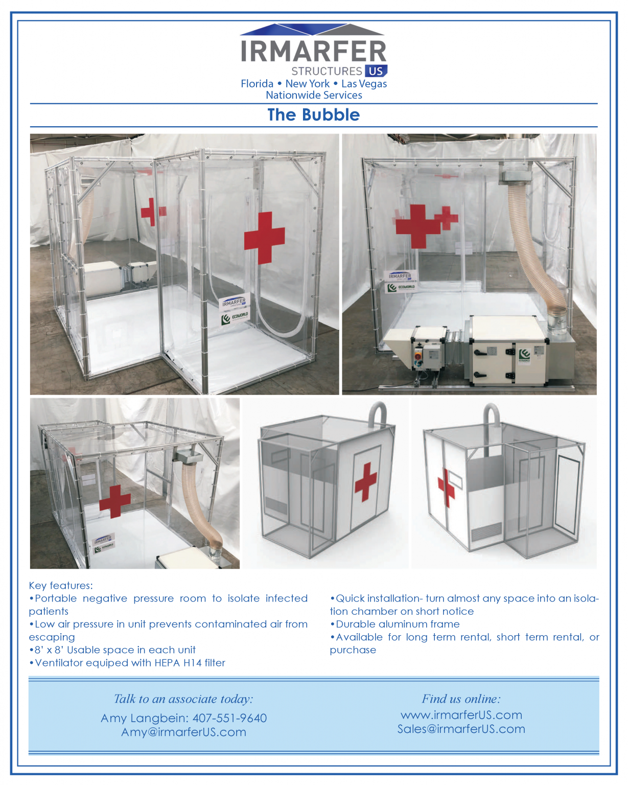 Bubble Units | IRMARFER STRUCTURES US
